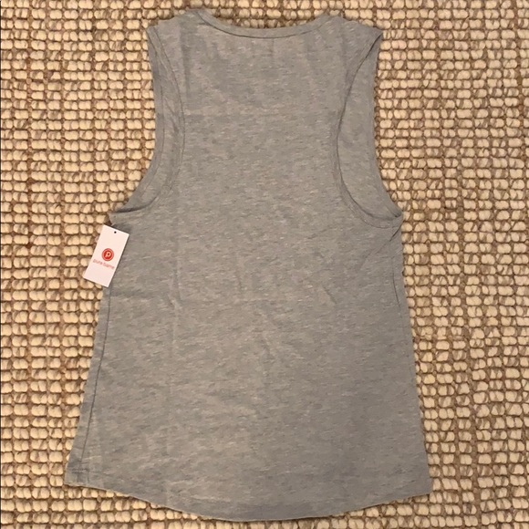 Pure Barre | Tops | Pure Barre Grey White Circle P Tank | Poshmark